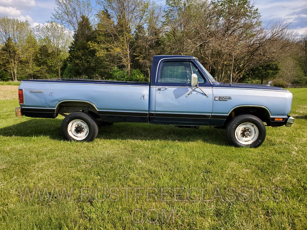 1983 Dodge W250 4x4 83 Power Ram Blue